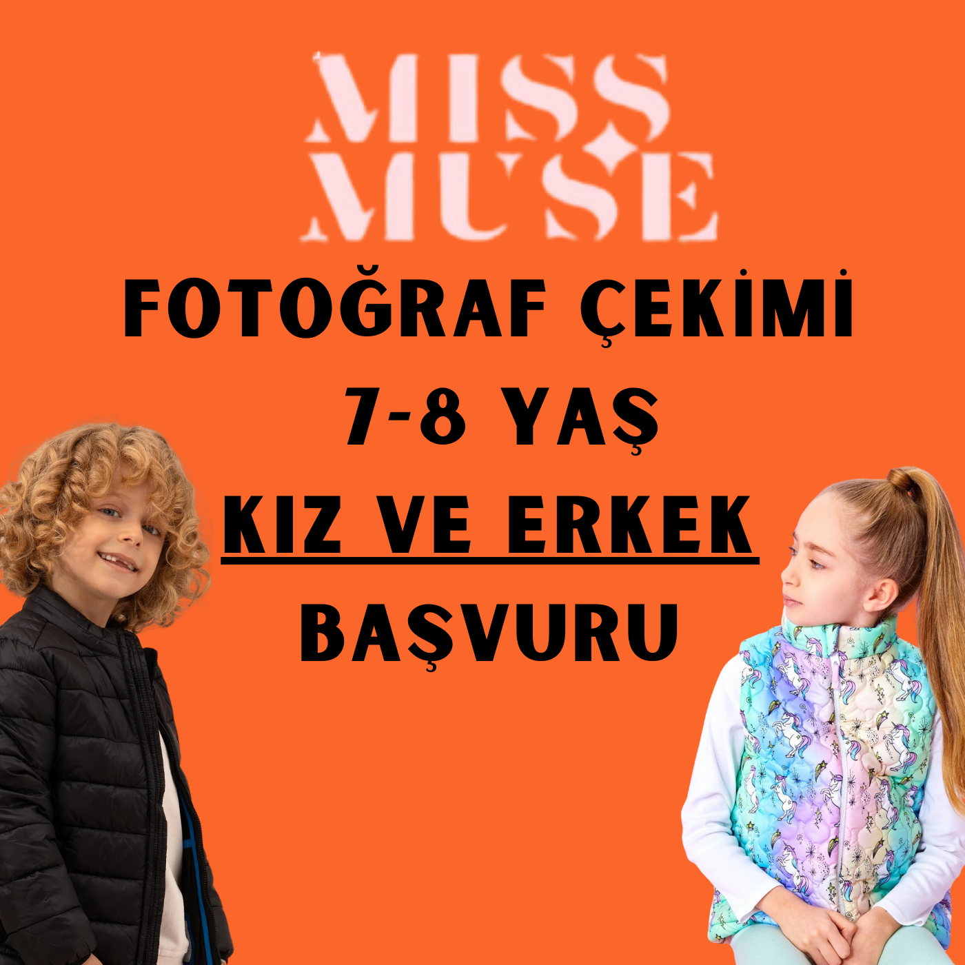 Layla Şirin - Miss Muse Fotoğraf Çekim 7-8 Yaş Celebrity Çocuk Sunum